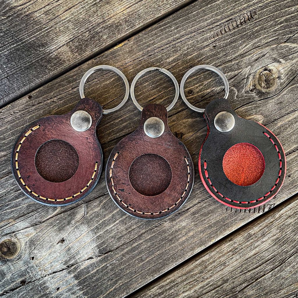 AirTag Key Ring Fob – Blackthorn Leather